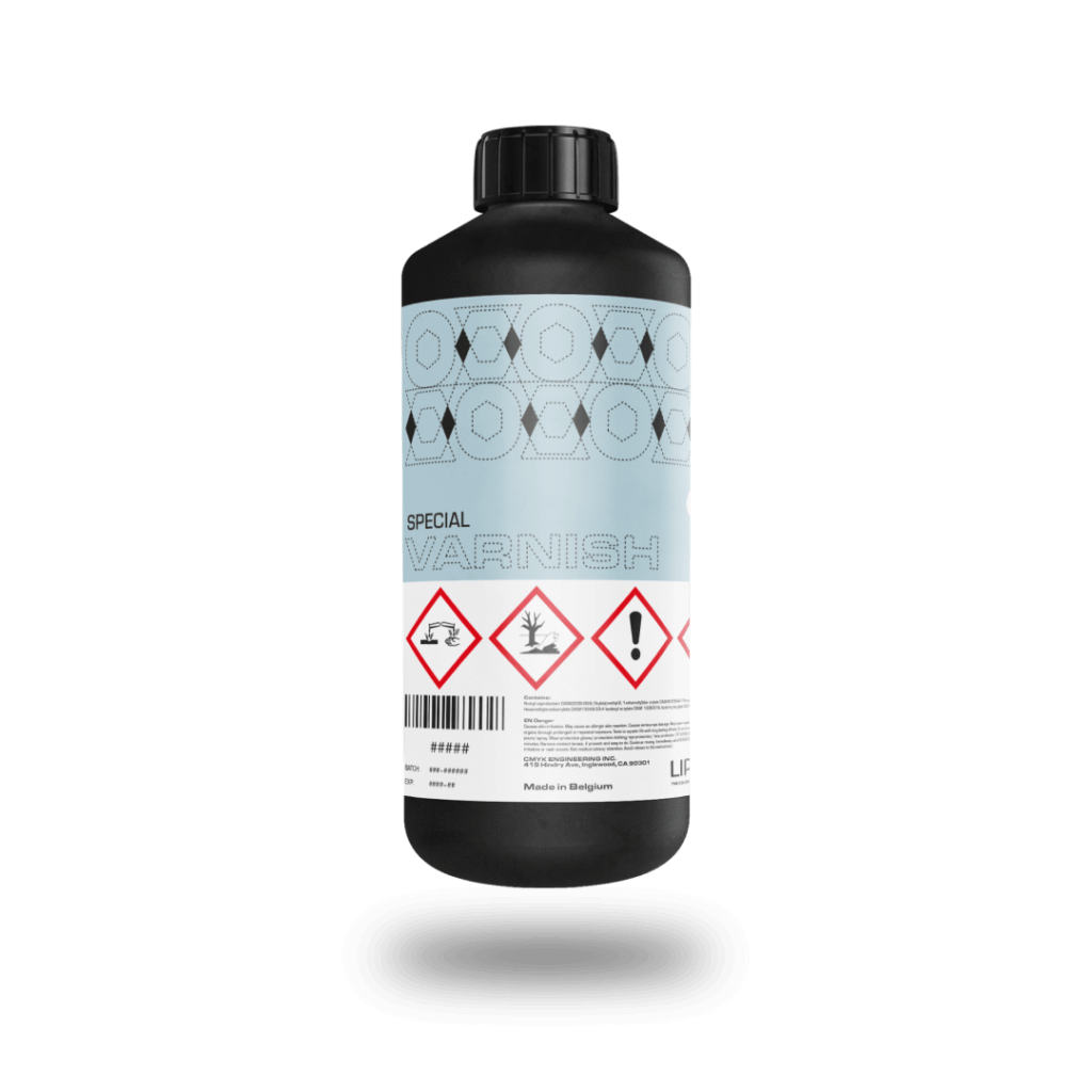 Buy LIPLA Varnish for UV inkjet printers, 1000ml — CMYK Engineering