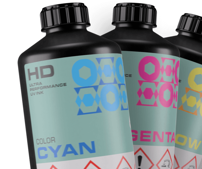 Buy LIPLA HD UV-Curable Inks for uv-led printers — CMYK Engineering